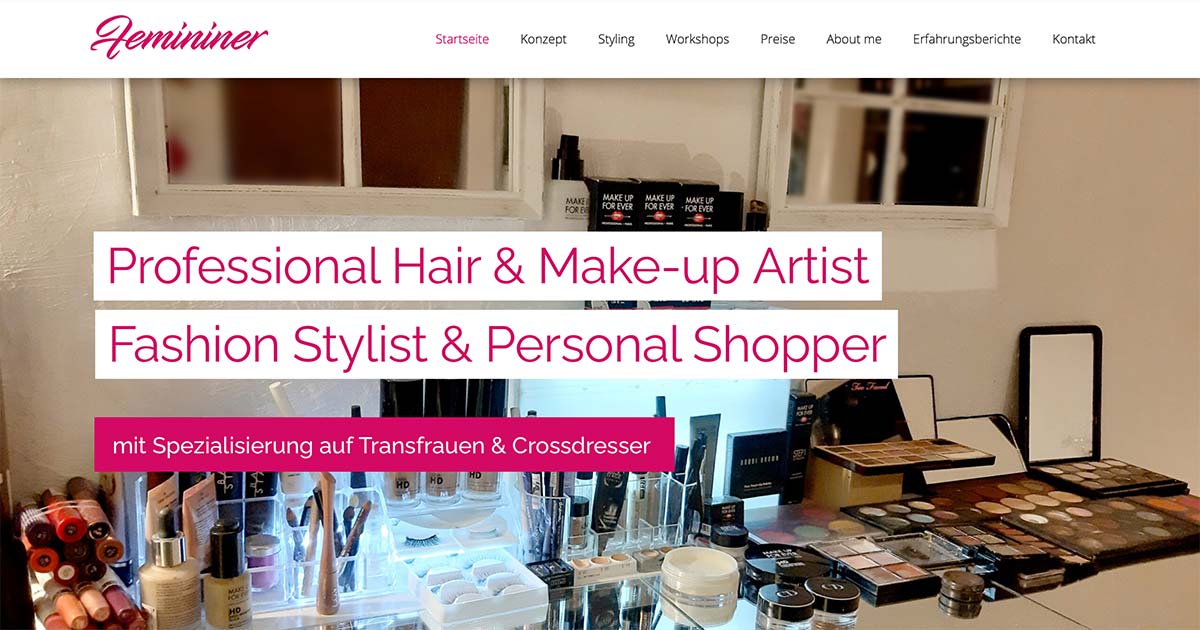 Femininer - Styling für Transfrauen & Crossdresser